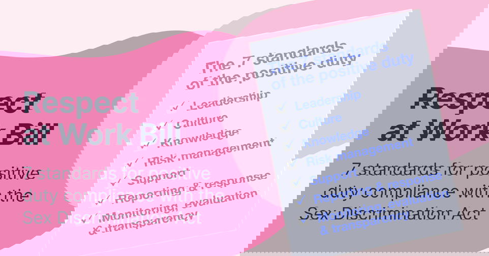 Positive Duty Guidelines | Respect at Work